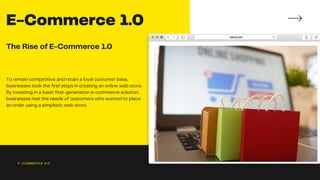 E commerce 4.0 (1) | PPT