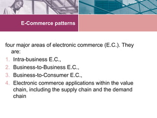E commerce and strategic management | PPTX