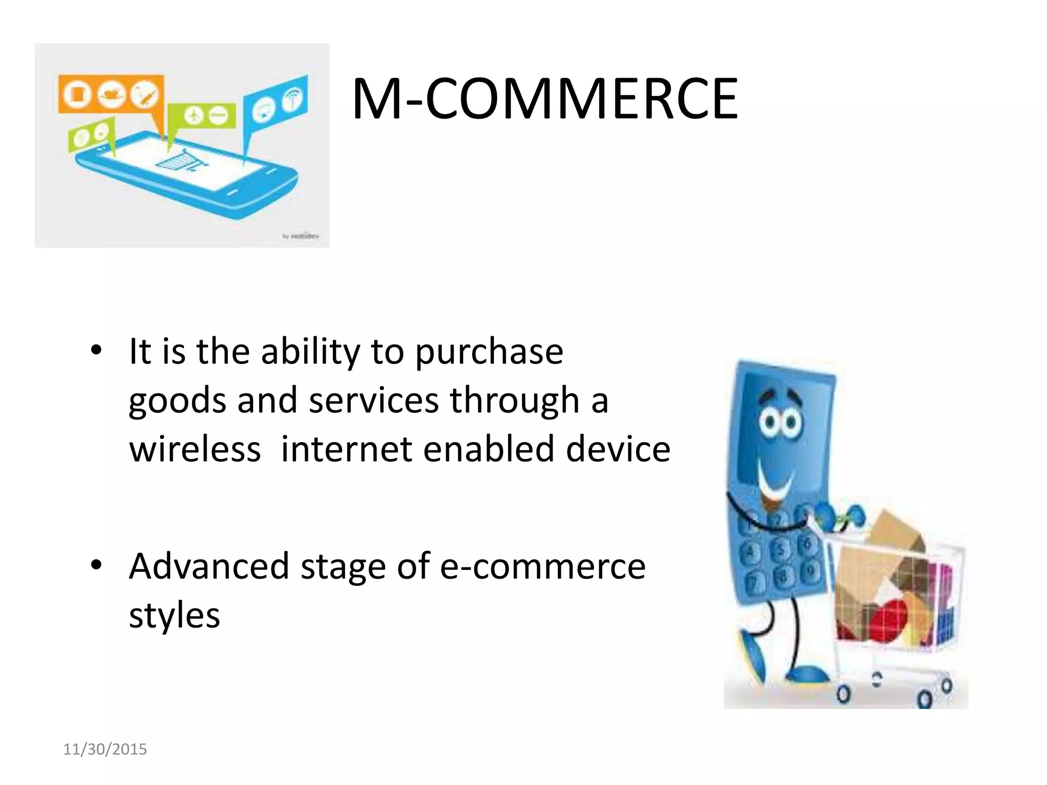 E commerce and types | PPTX