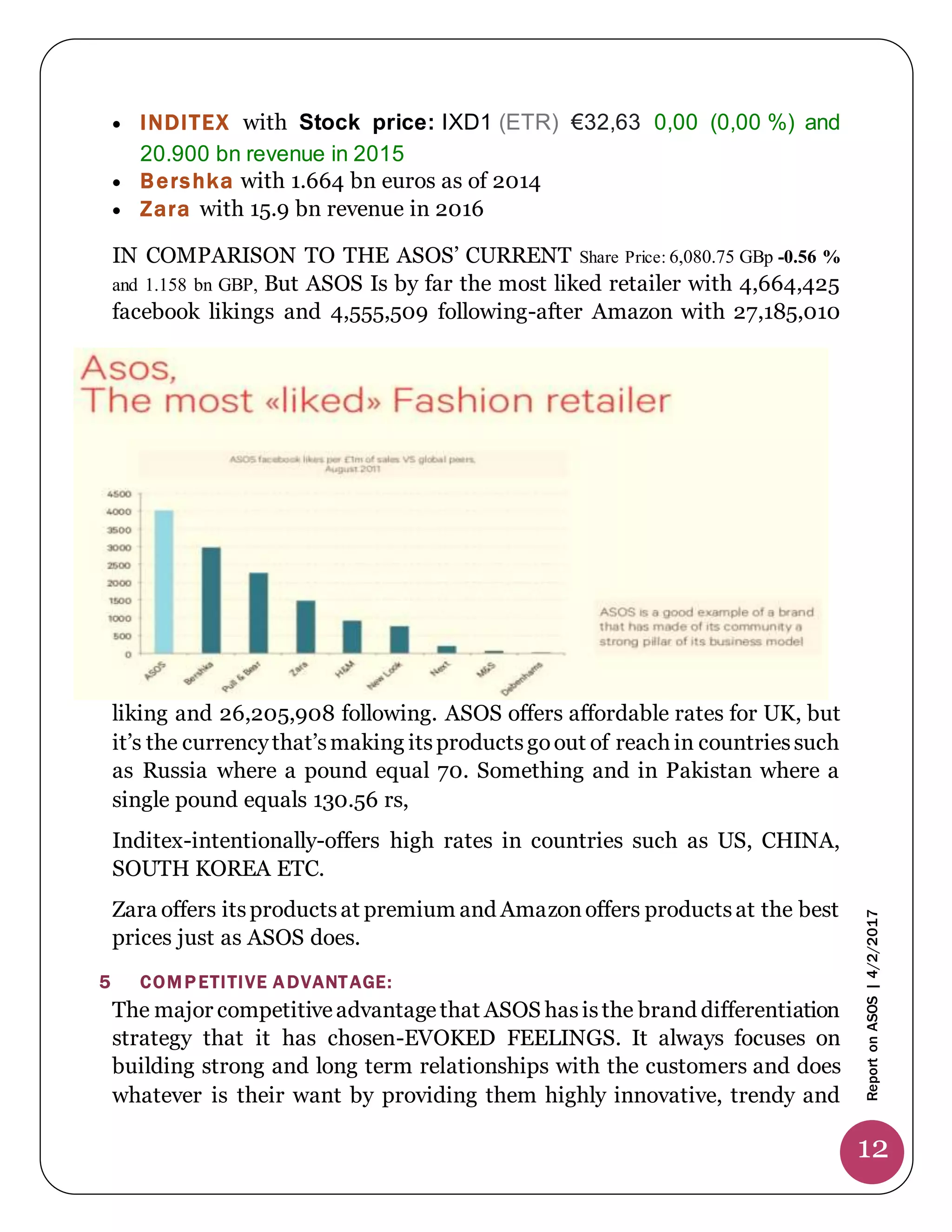 E-BUSINESS MODEL OF ASOS | DOCX