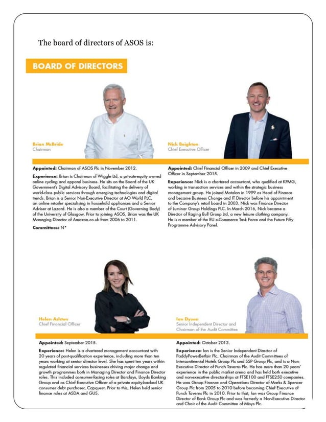 E-BUSINESS MODEL OF ASOS | PDF