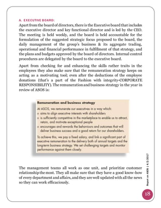 E-BUSINESS MODEL OF ASOS | DOCX