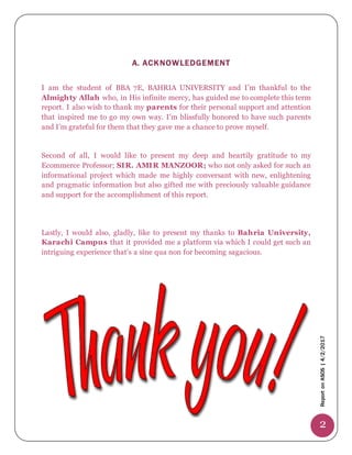 E-BUSINESS MODEL OF ASOS | DOCX