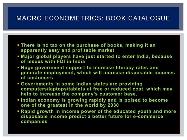 E commerce case study | PPTX