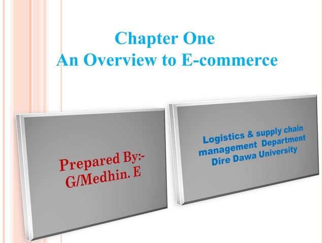 E-commerce Cha 1 ppt.ppt introduction of electronic commerce | PPT