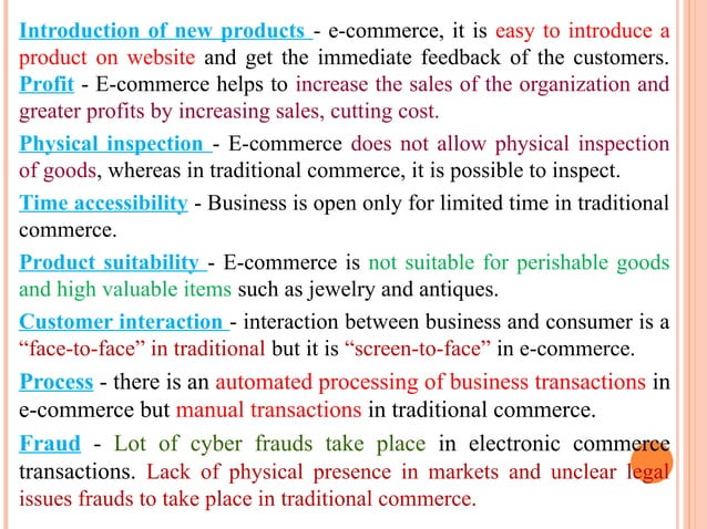 E-commerce Cha 1 ppt.ppt introduction of electronic commerce | PPT