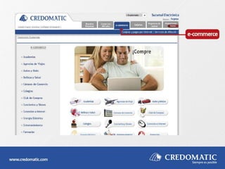 Ecommerce credomatic | PPT