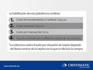 Ecommerce credomatic | PPT