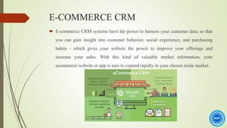 E-COMMERCE & CRM | PDF