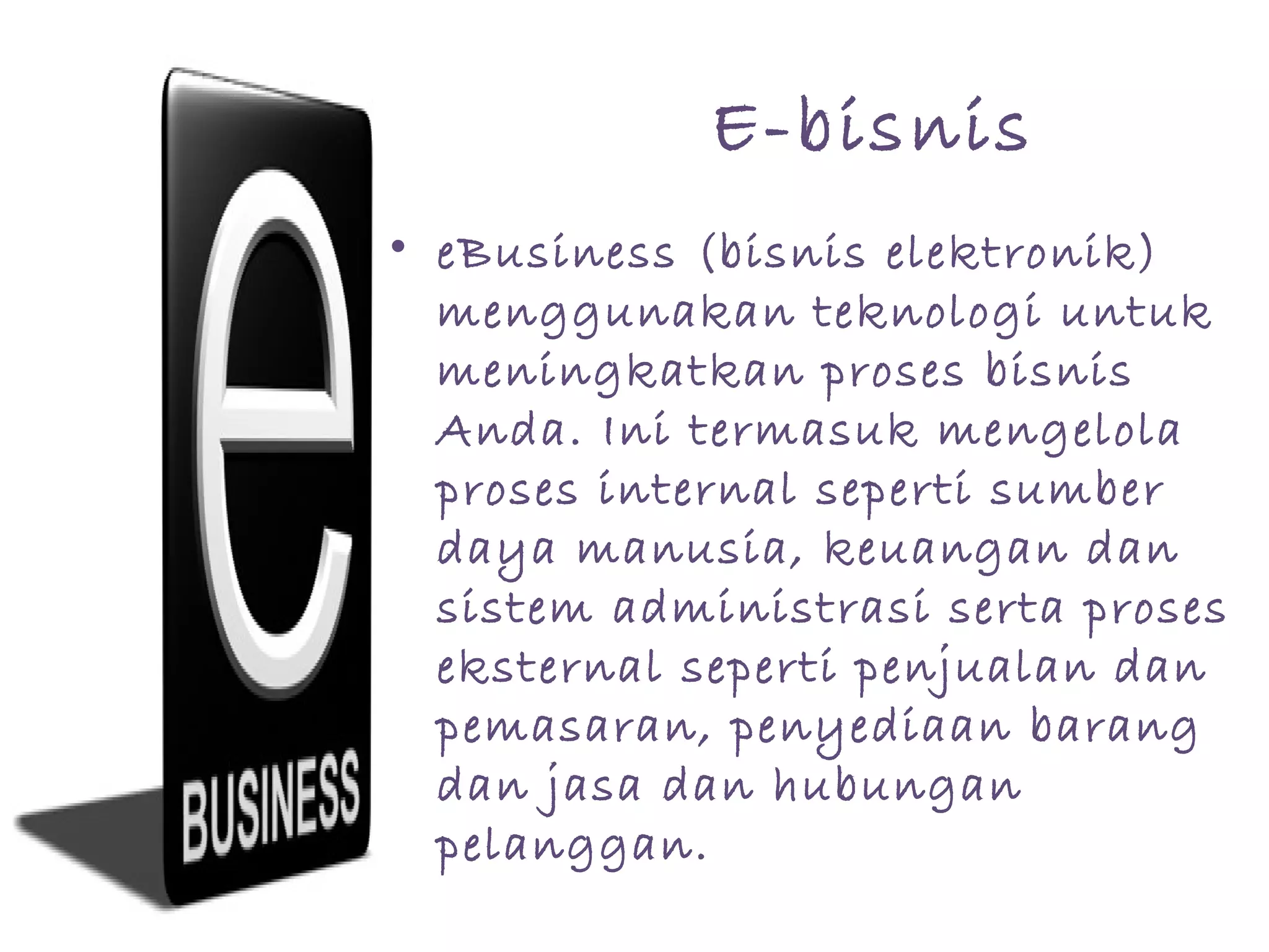 E commerce dan e-bisnis | PPT