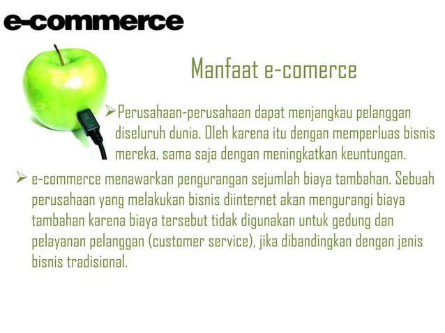 E commerce dan e-bisnis | PPT