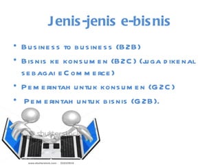 E commerce dan e-bisnis | PPT
