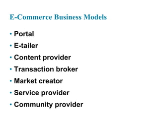 E-Commerce: Digital Markets, Digital Goods | PPTX