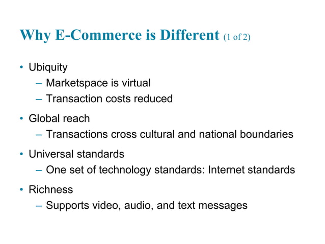 E-Commerce: Digital Markets, Digital Goods | PPTX | Social Networking ...