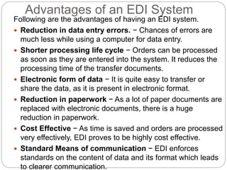 E commerce (edi) | PPTX