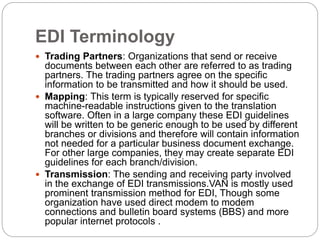E commerce (edi) | PPTX