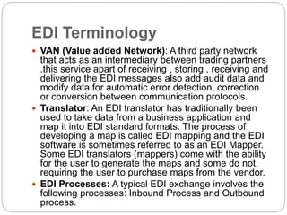 E commerce (edi) | PPTX