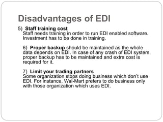 E commerce (edi) | PPTX