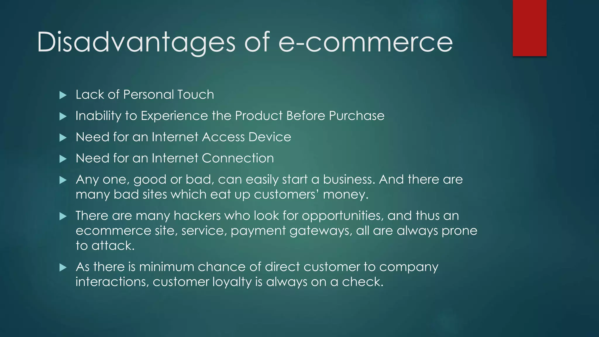 e-Commerce | PPTX