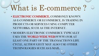 Some E-commerce Applications | PDF