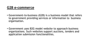 E commerce Presentation | PPTX