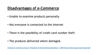 E commerce Presentation | PPTX