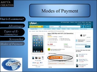 E commerce for tybcom | PPT