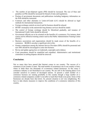 E-commerce in Bangladesh | PDF