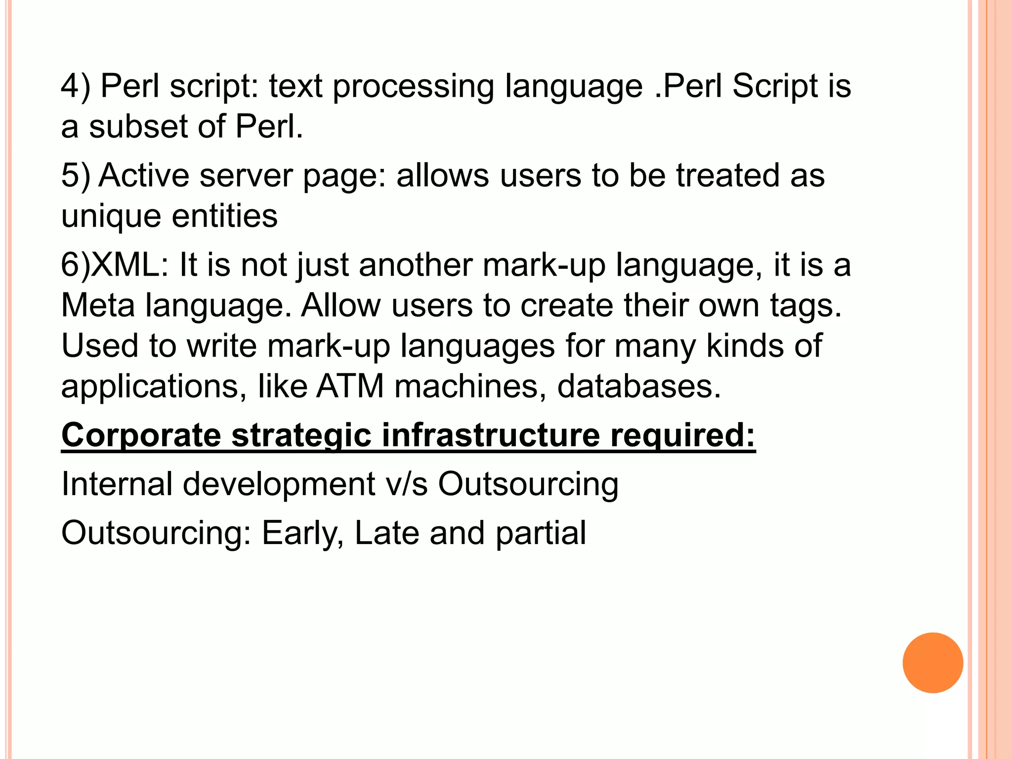 E commerce infrastructure | PPTX