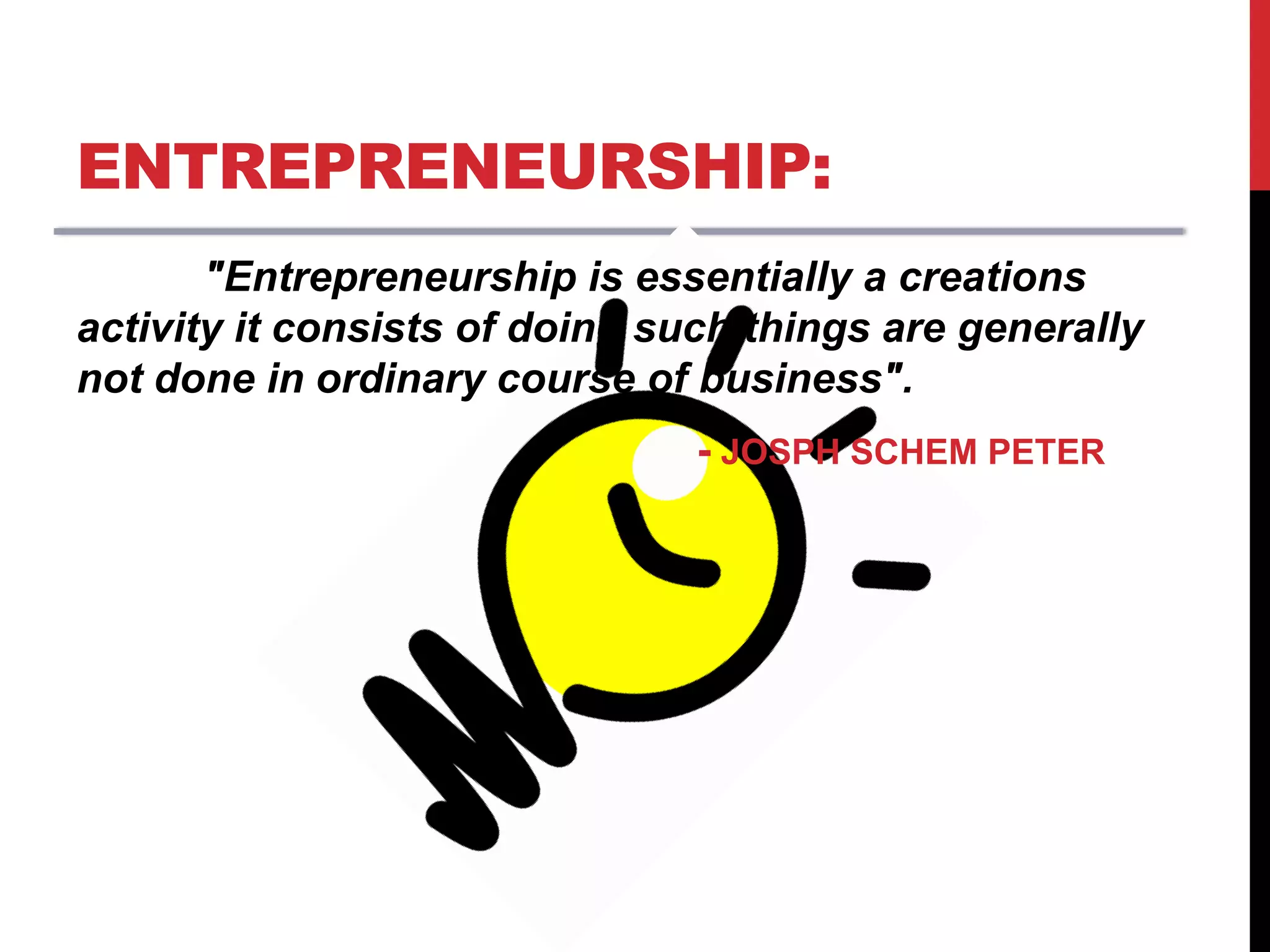 Nature of Entrepreneurship | PPTX