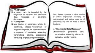 E-commerce Law in the Philippines | PPTX