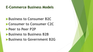 E commerce lecture-1 - muhammad imran memon | PPTX