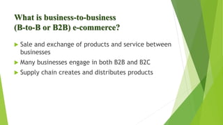 E commerce lecture-1 - muhammad imran memon | PPTX