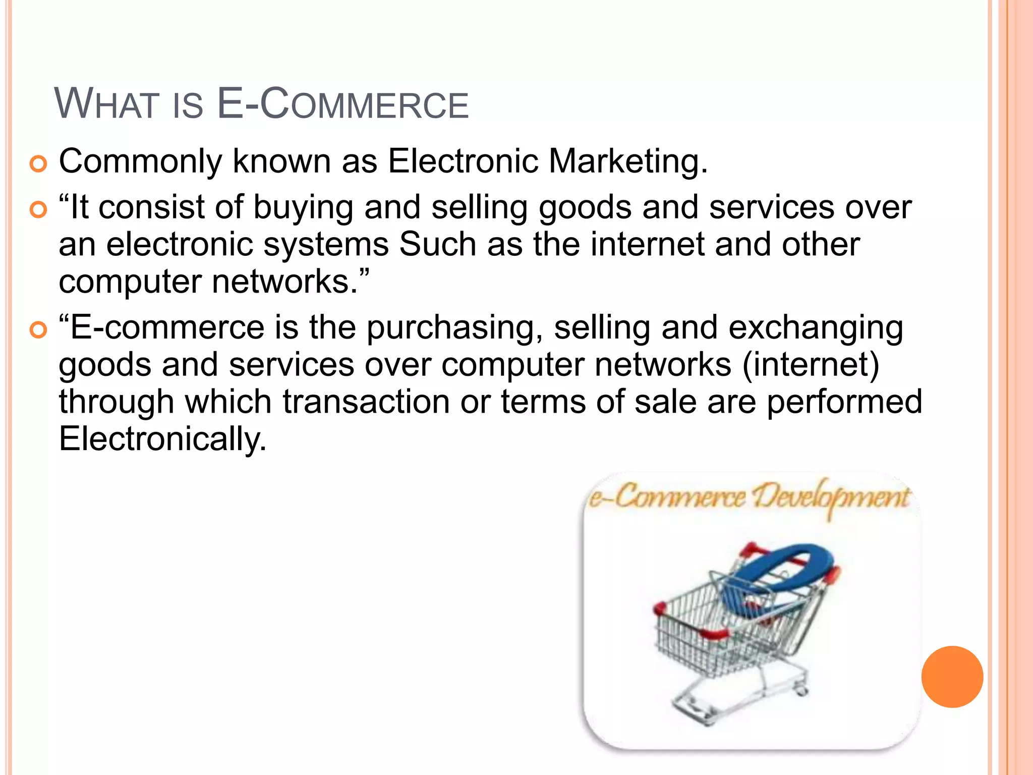 E commerce ppt | PPTX