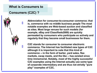 E commerce ppt. | PPT | Internet | Computing