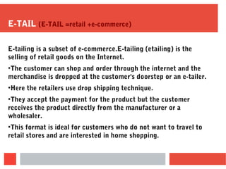 E commerce ppt | ODP