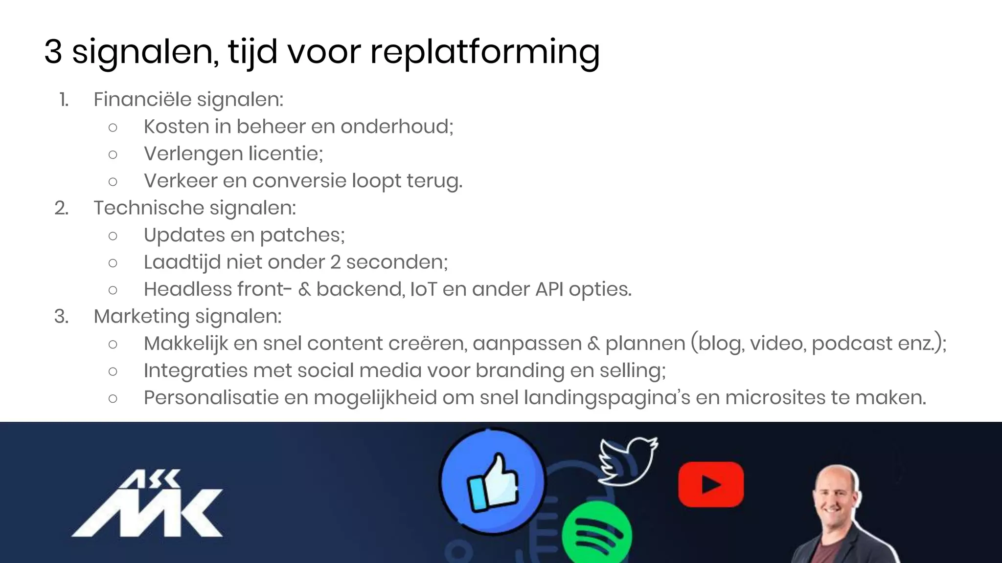 E-commerce replatforming | PPT