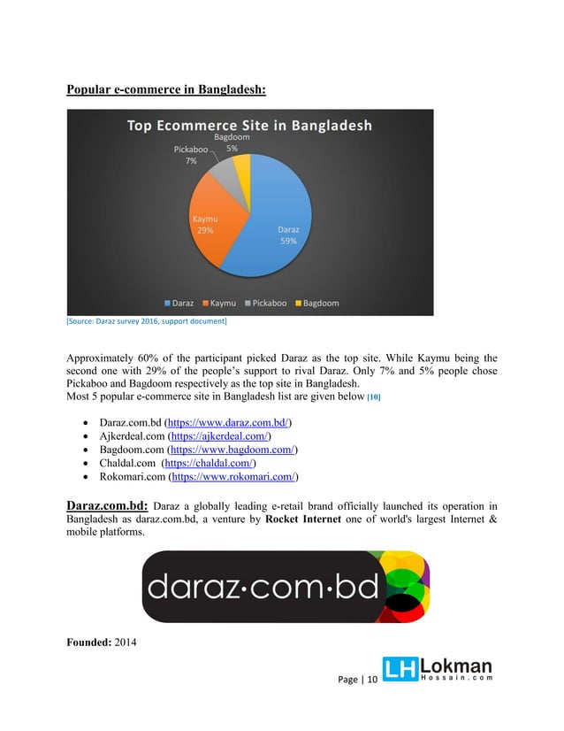 E-commerce Overview in Bangladesh-2017 | PDF