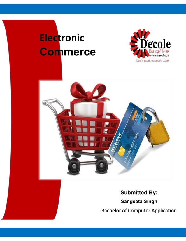 Sangeeta Singh BCA E-commerce Project | PDF | Computing | Technology & Computing