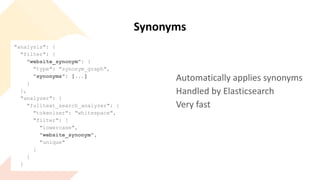 E-Commerce search with Elasticsearch | PPT