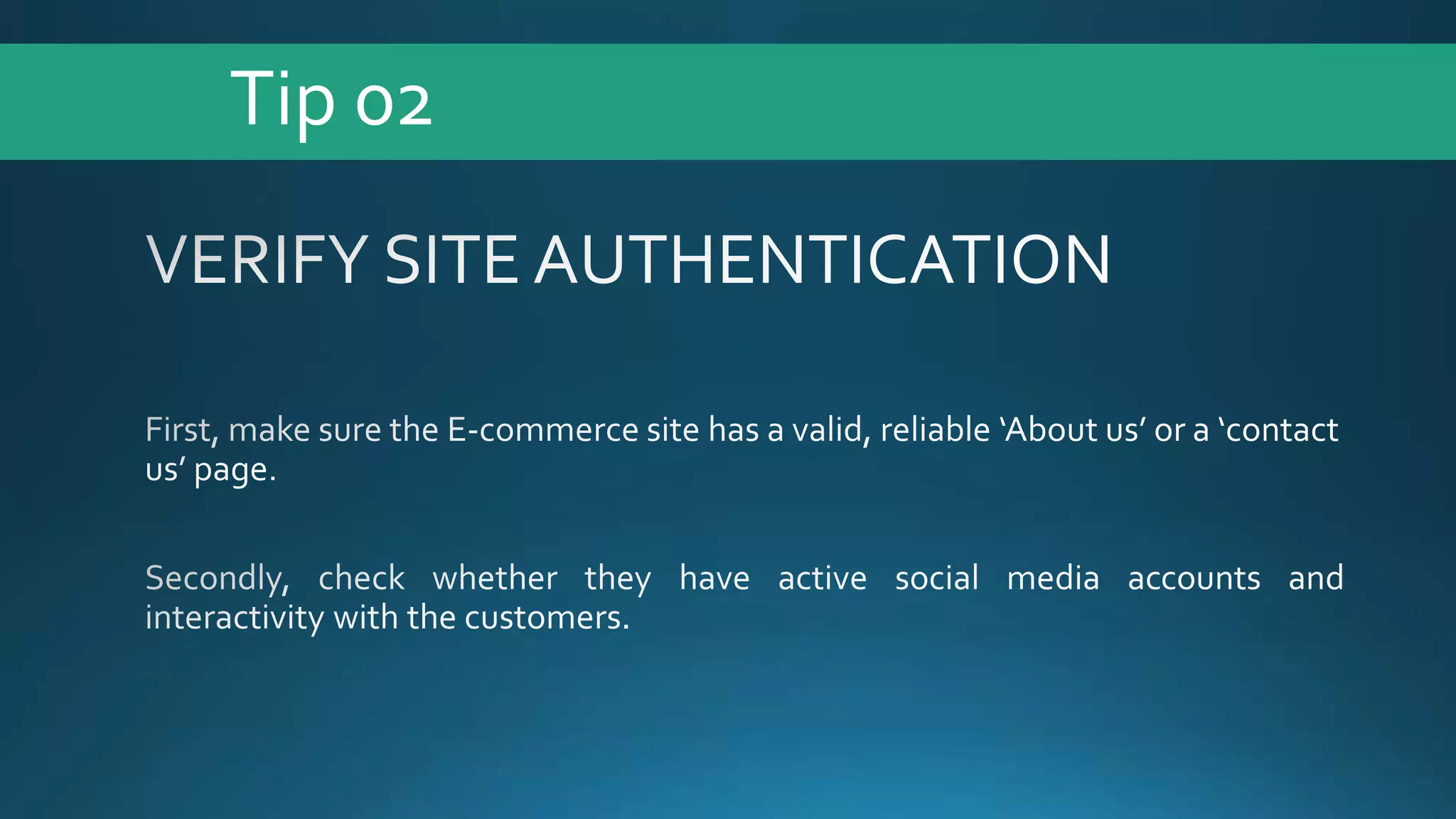 E commerce security | PPTX | Technology & Computing