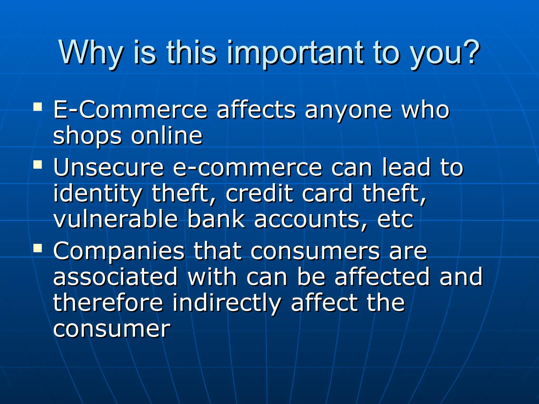 Electronic commerce security presentation part 2 | PPT