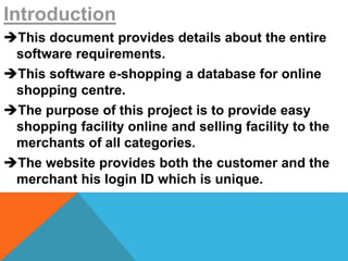E-Commerce Shopping using MERN Stack where different modules are ...