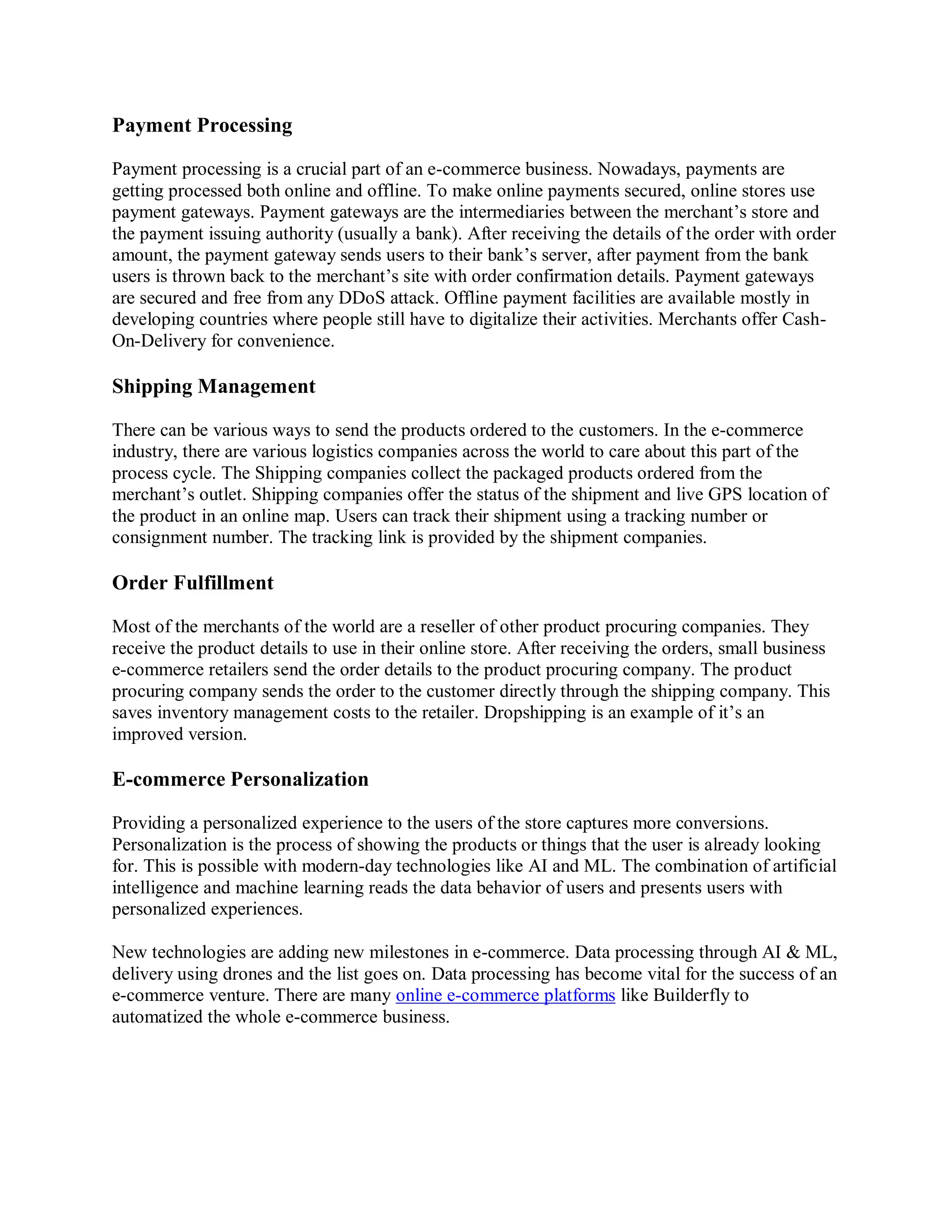 E Commerce Technologies Pdf