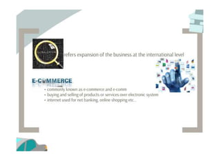 Effects of E-Commerce on Globalization and Vice Versa | PPTX