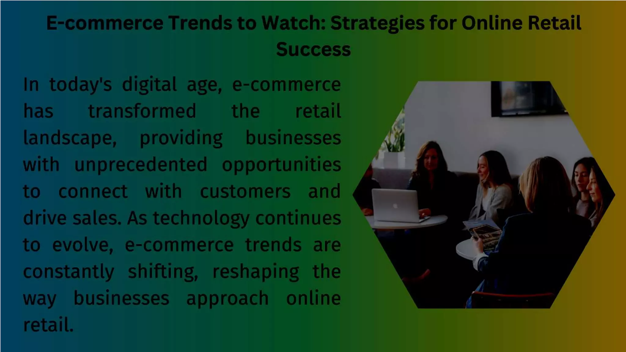 E-commerce trends | PPT