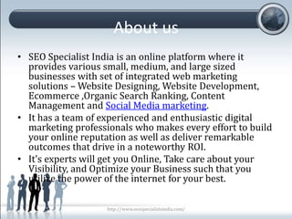 E commerce website proposal | PPTX