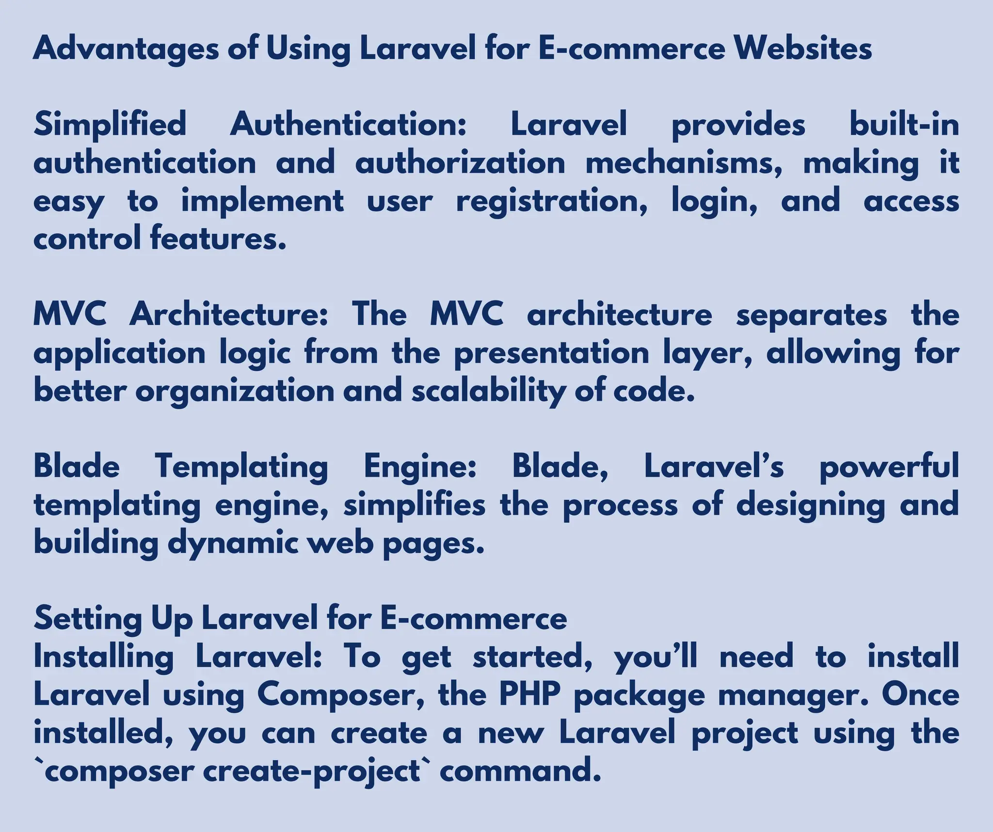 E Commerce Website With Laravel Building Your Online Store Ppt
