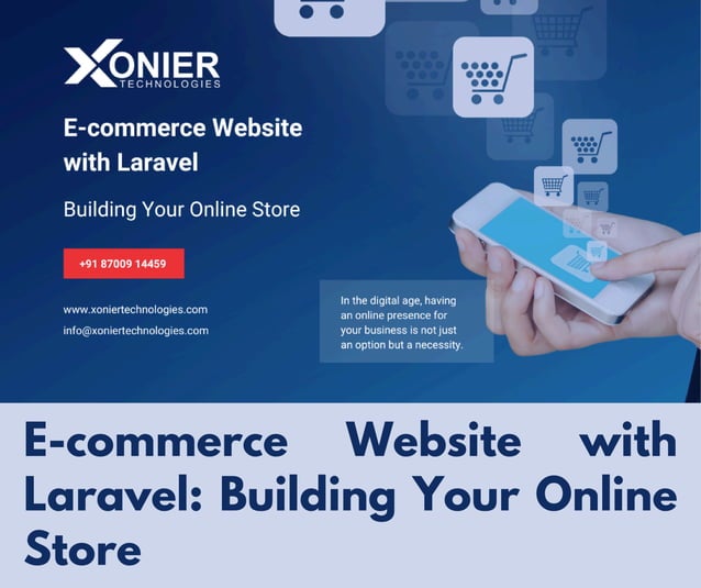 E Commerce Website With Laravel Building Your Online Store Ppt