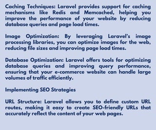 E-commerce Website with Laravel Building Your Online Store | PDF
